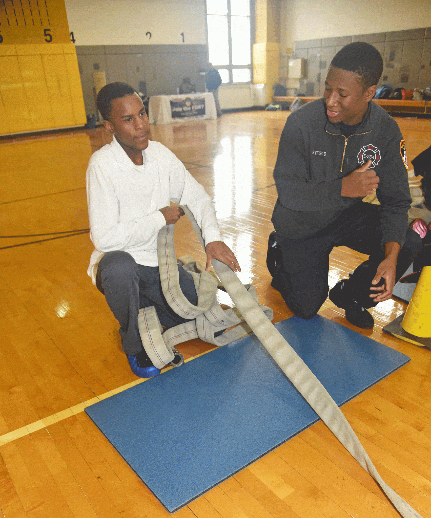 Meet Engine 264 Firefighter Damien Byfield - JoinFDNY